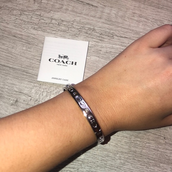 Coach | Accessories | Coach Silver Bangle | Poshmark